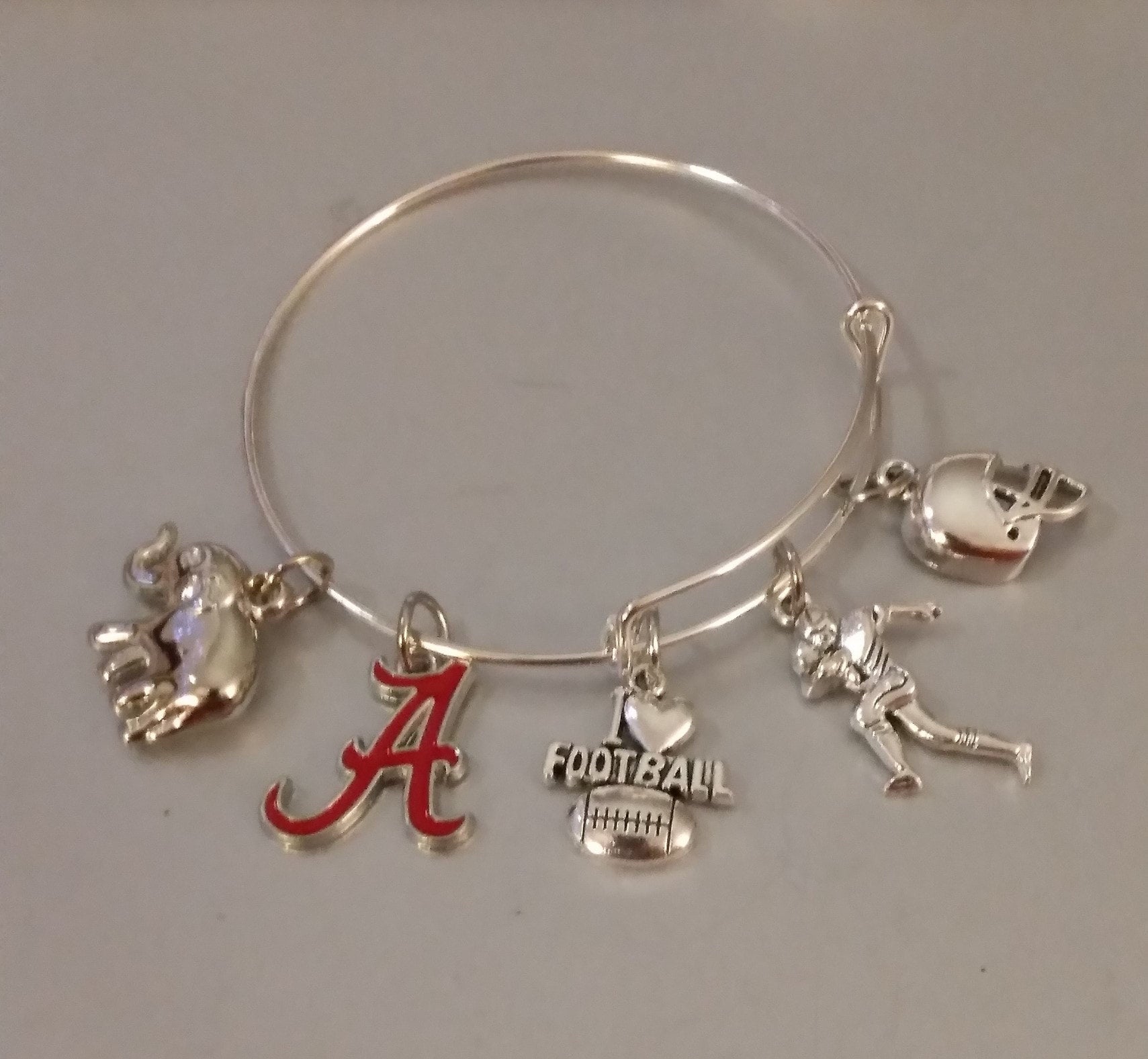 Alabama Football 🏈 ROLL TIDE 🏈 Bracelet - Roll Tide Heisman Nick Saban ...